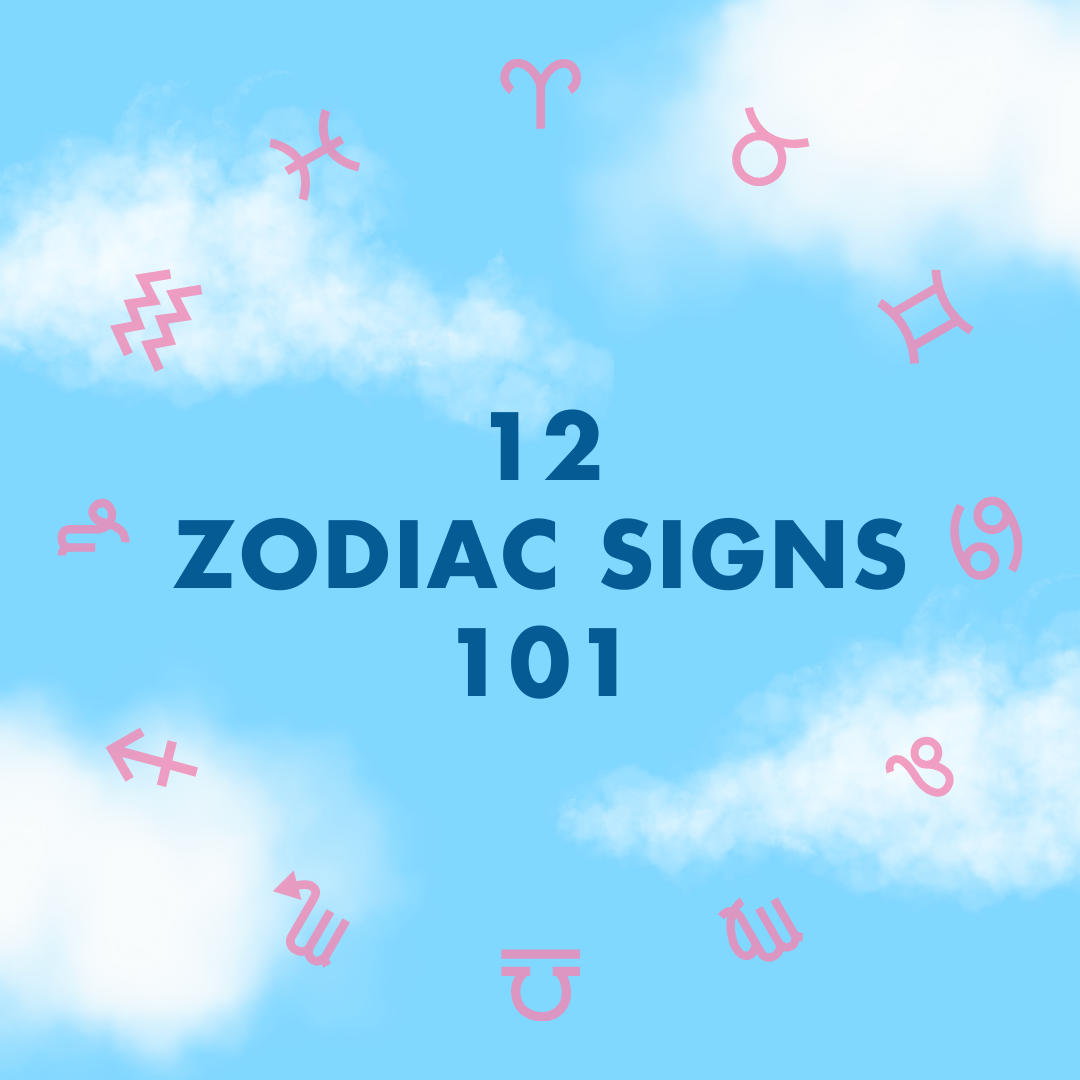 12 Zodiac Signs 101 – Shopastrology.com